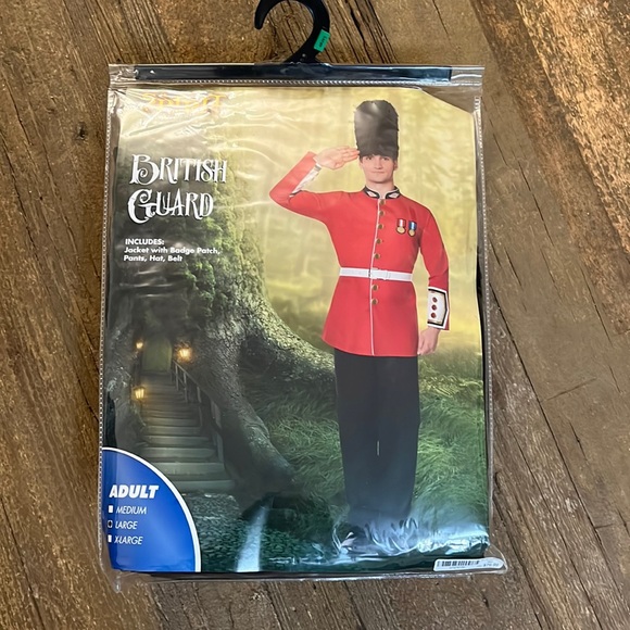 Spirit | Other | Spirit British Guard Costume Red And Black | Poshmark